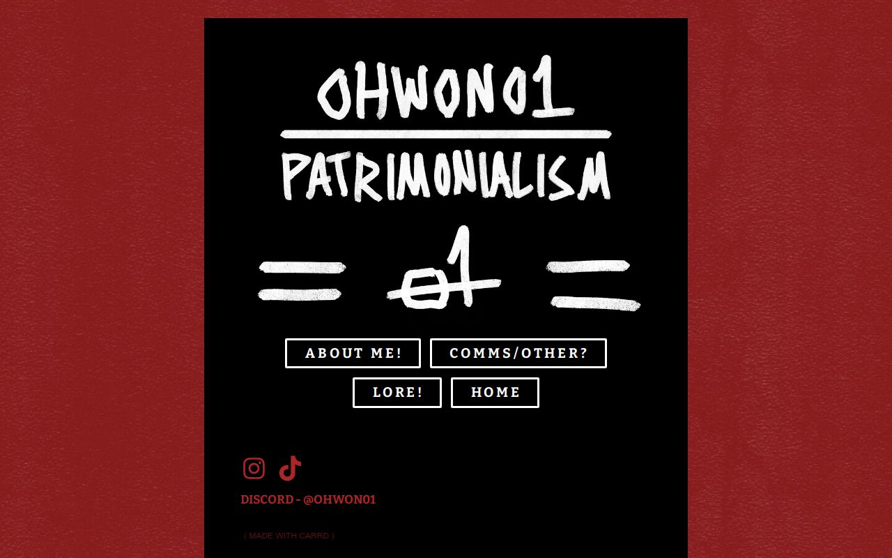 patrimonialism